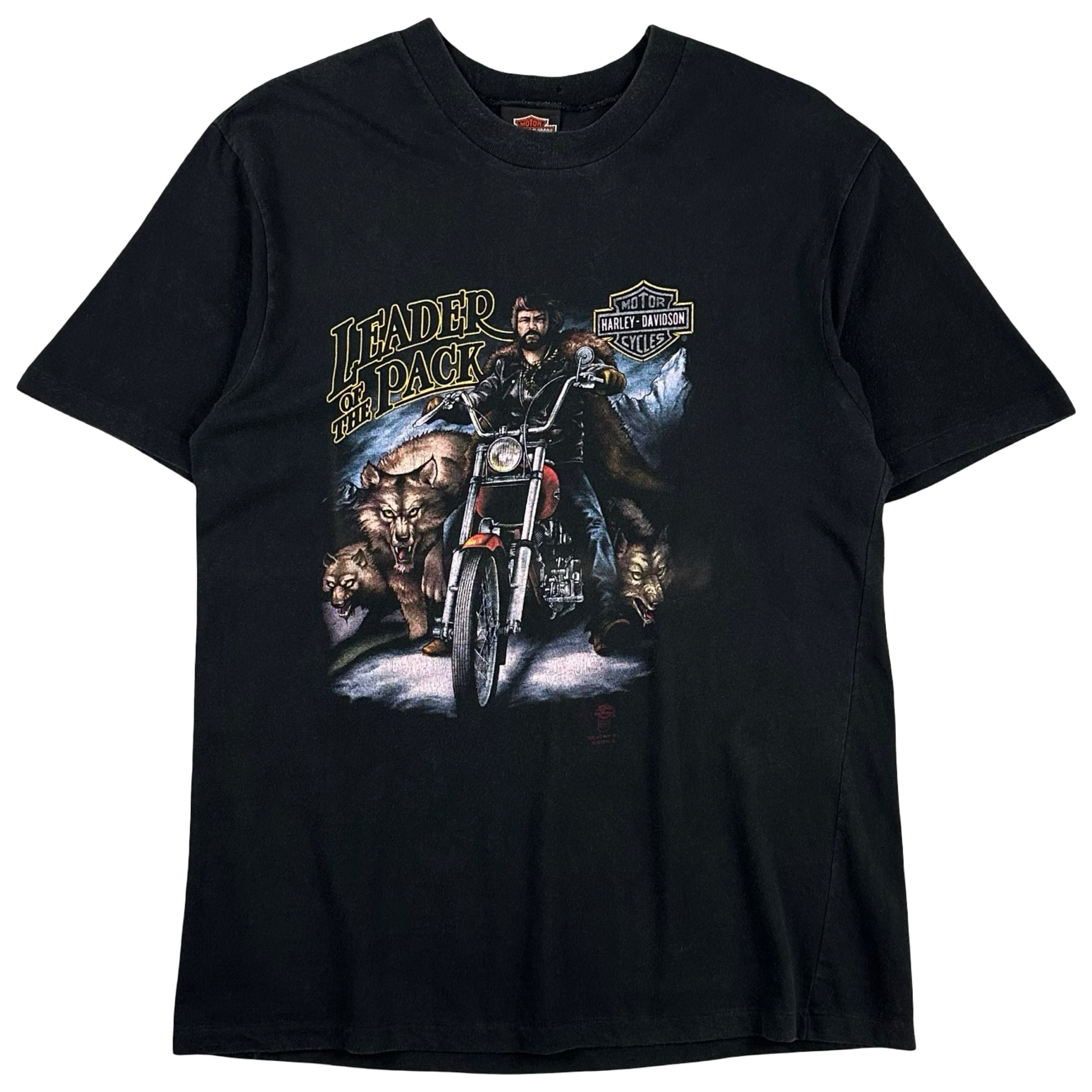 Vintage Harley-Davidson ‘Leader Of The Pack’ Tee - L – IRREPLACEABLE STORE