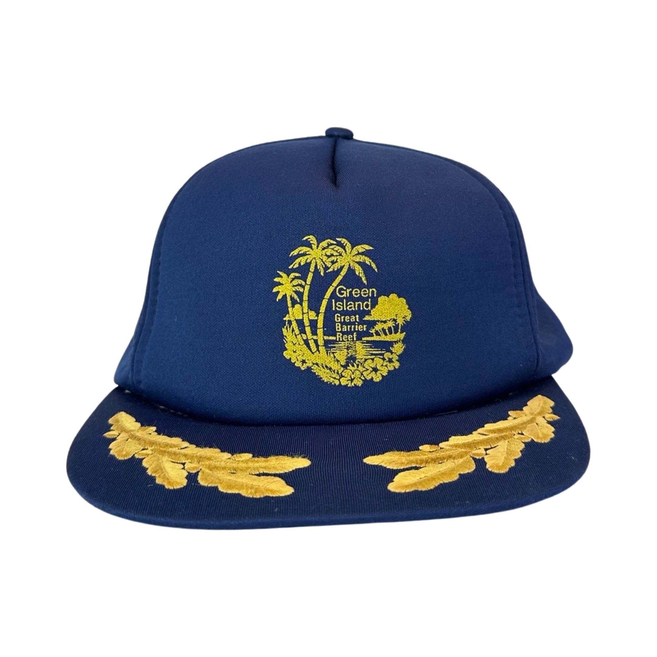 Vintage Green Island Great Barrier Reef Cap – IRREPLACEABLE STORE