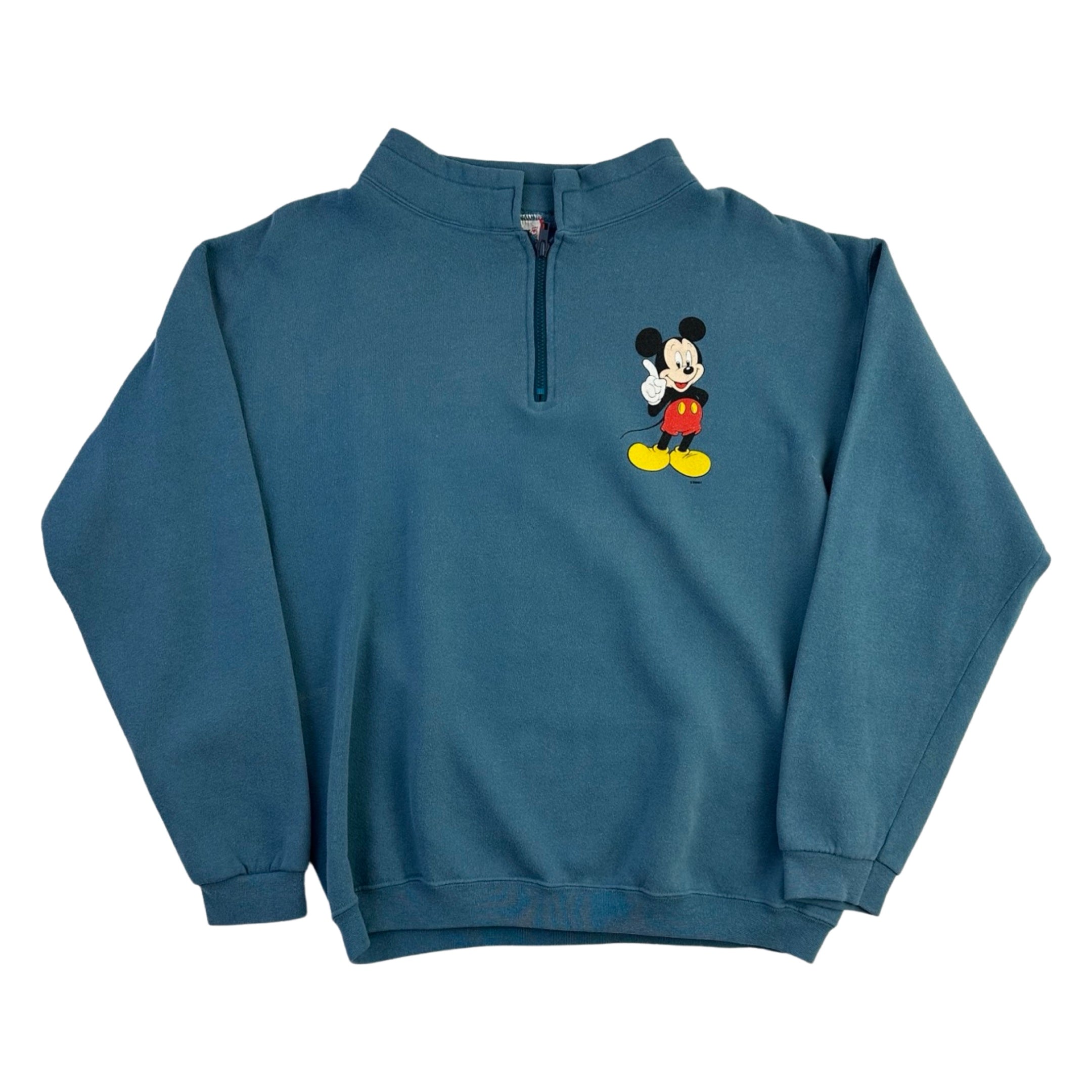 Vintage Mickey Mouse 1/4 Zip - L – IRREPLACEABLE STORE