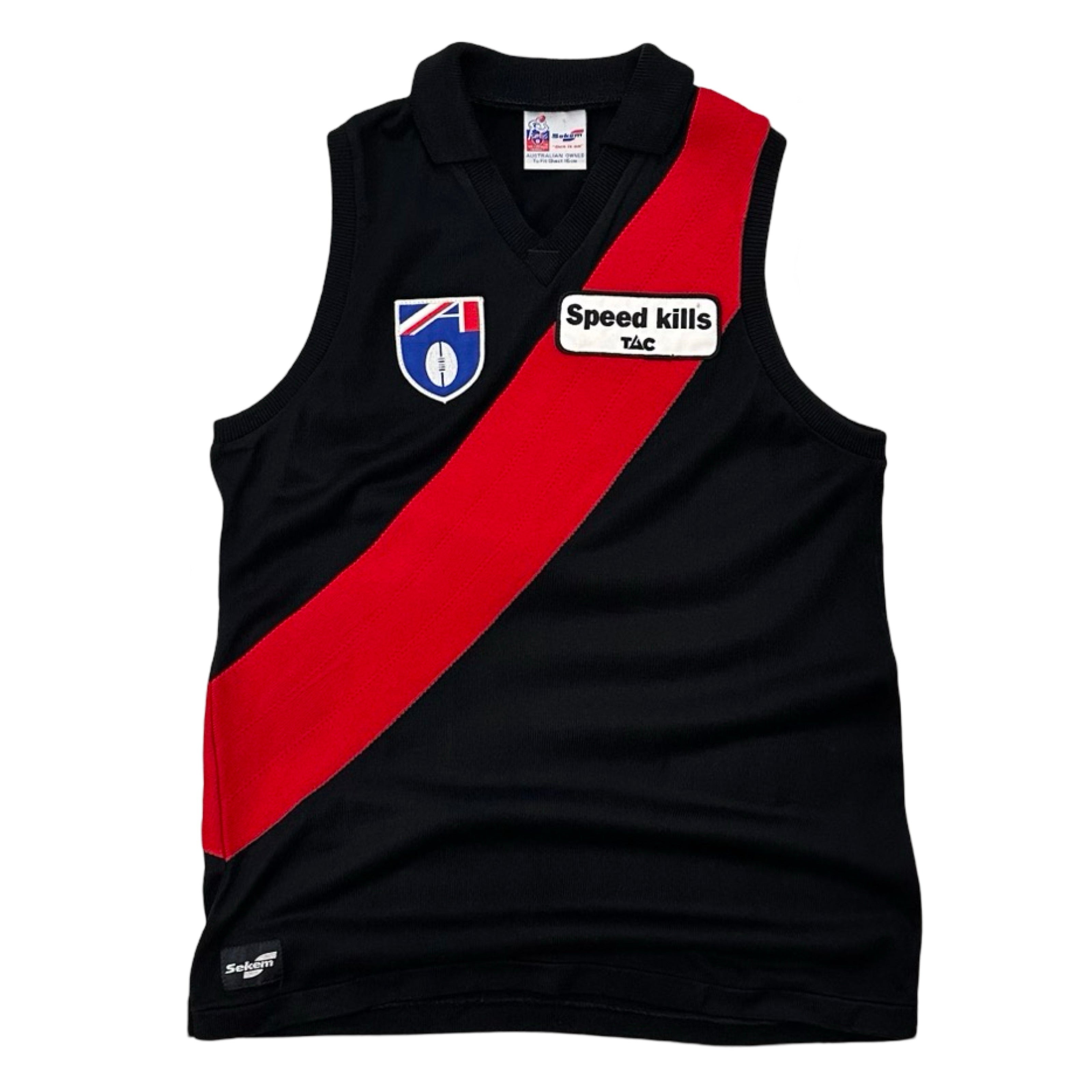 Vintage 90's Essendon AFL Sekem Vest - XL – IRREPLACEABLE STORE