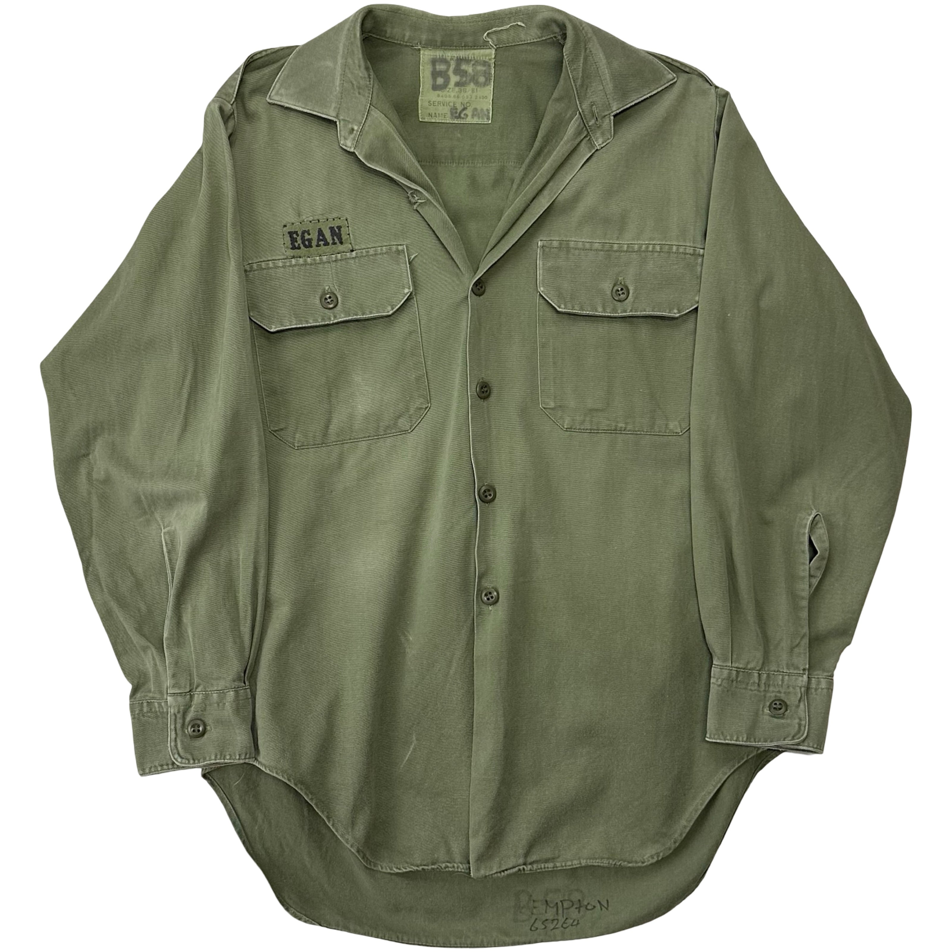 Vintage Military Button Up Shirt - M – IRREPLACEABLE STORE