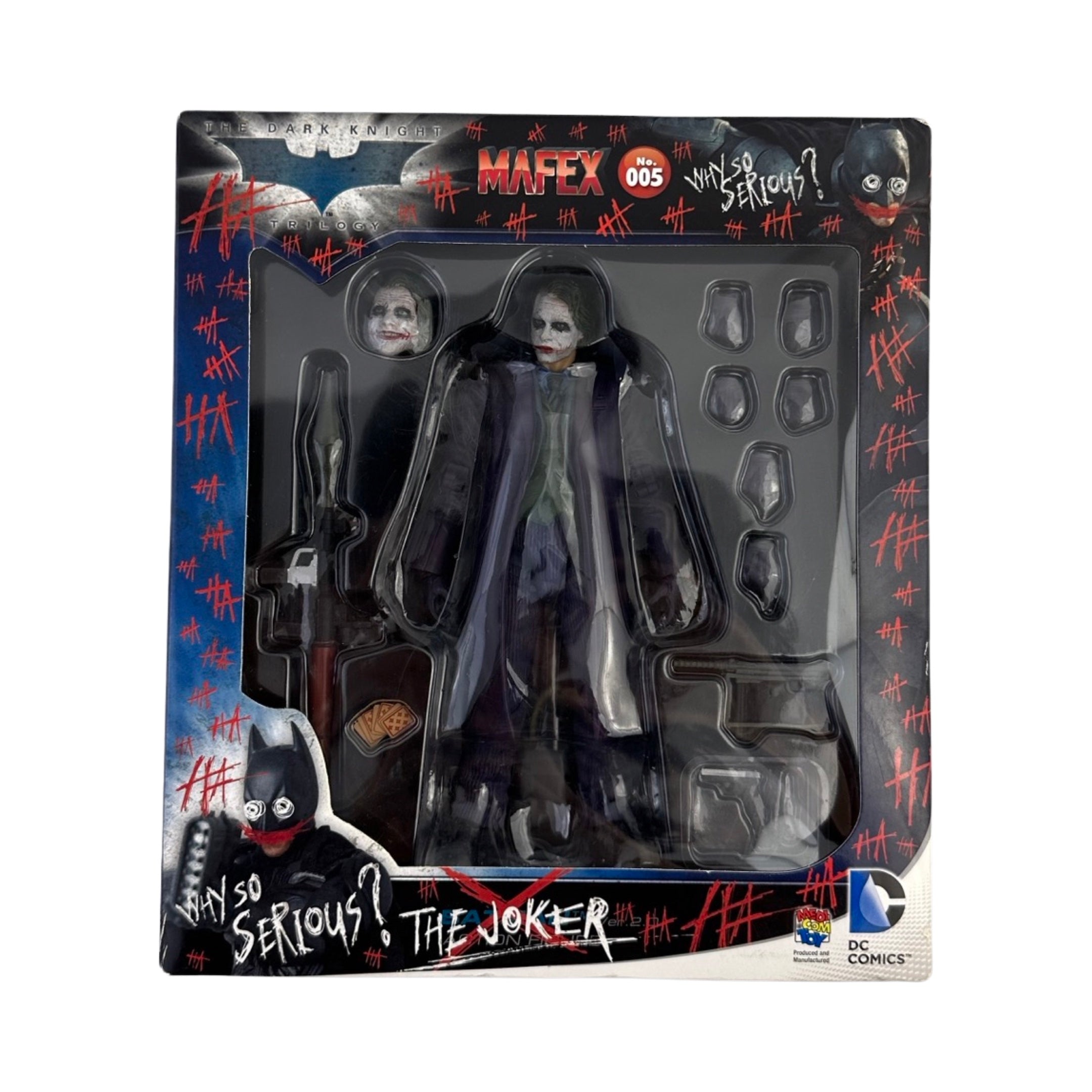 Medicom MAFEX The Dark Knight Trilogy The Joker No. 005 Action Figure ...