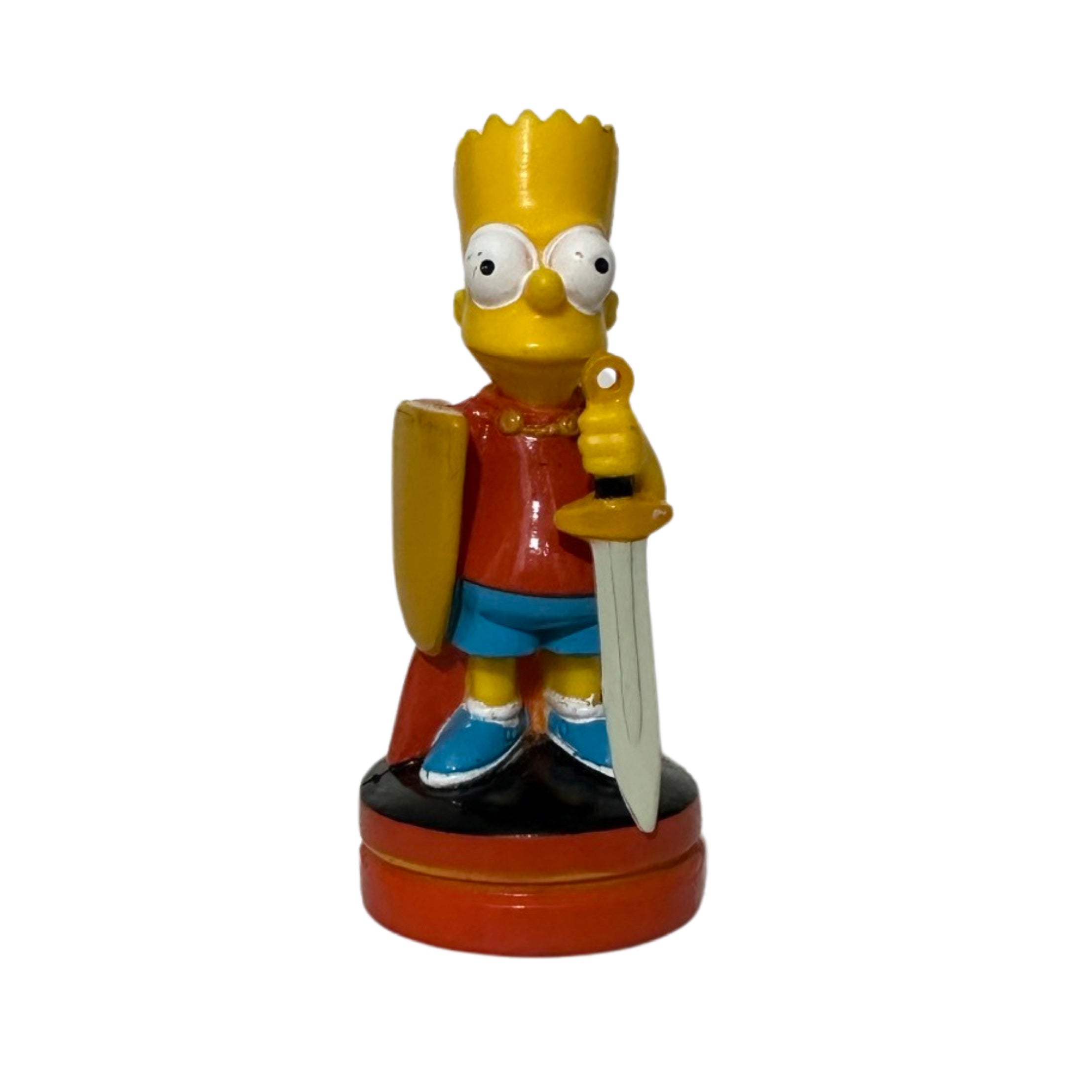 Vintage 2001 Bart Simpson Knight Chess Piece 2.5" – IRREPLACEABLE STORE