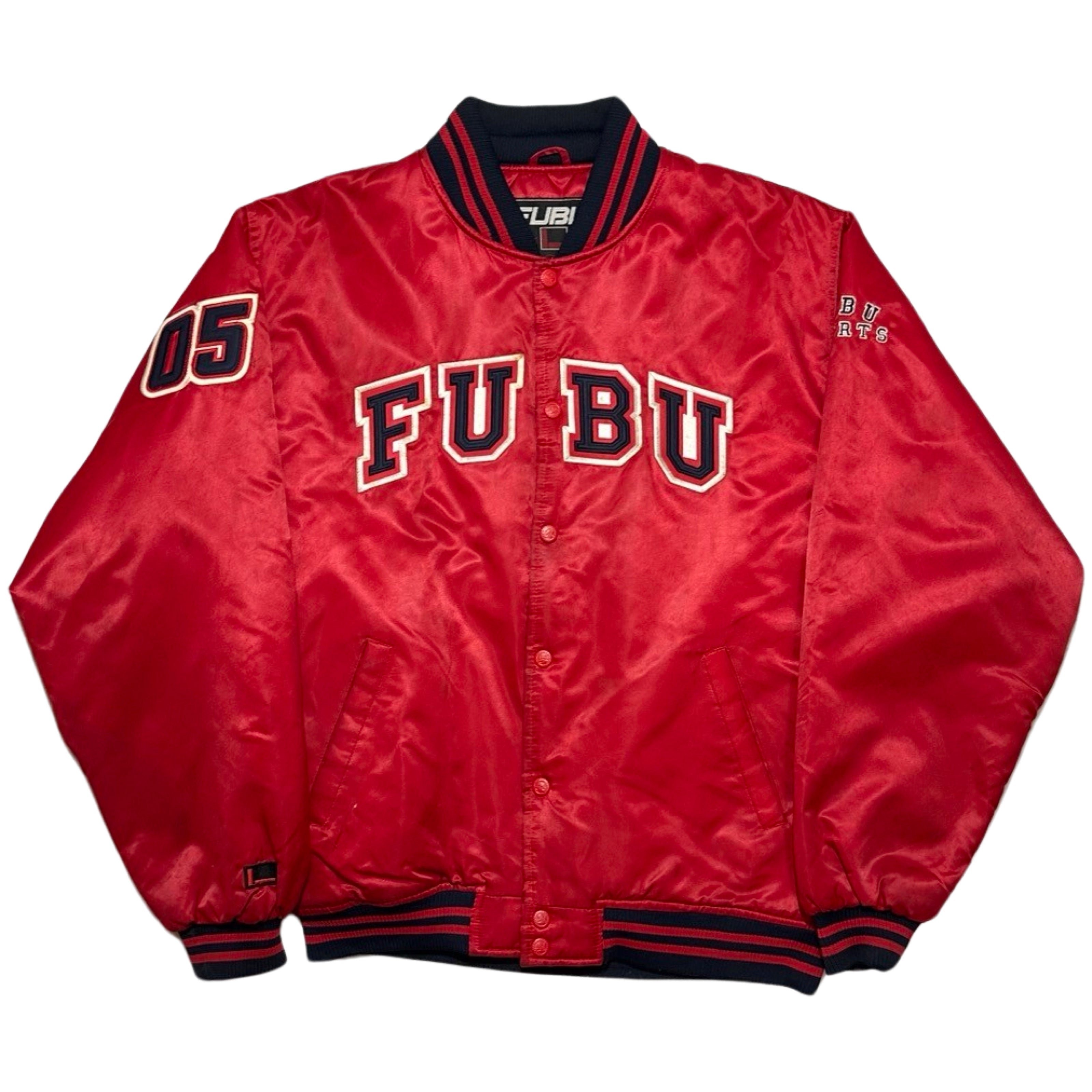 Vintage Fubu Satin Bomber Jacket - L – IRREPLACEABLE STORE