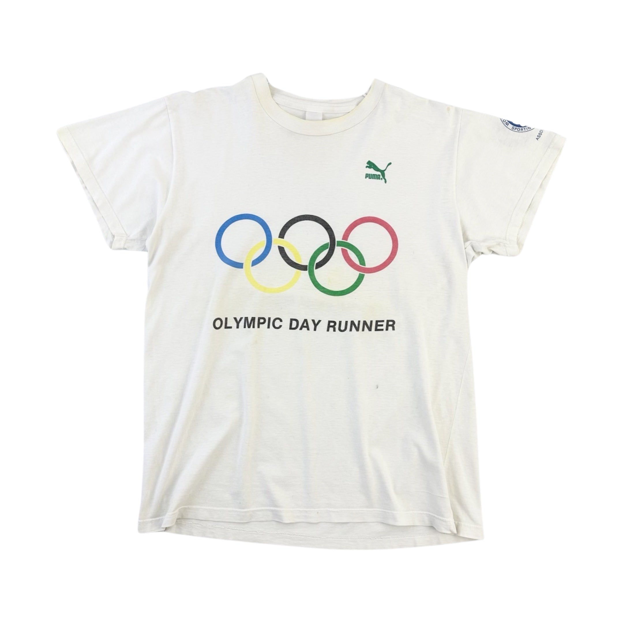 Vintage Puma Olympic Day Runner Tee - M – IRREPLACEABLE STORE